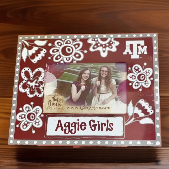 Accents | Texas Am Aggie Girls Photo Frame University Aggies Friends ...